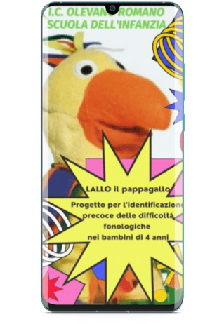 Progetto “Il gioco del pappagallo Lallo” per i bambini di 4 anni della ...